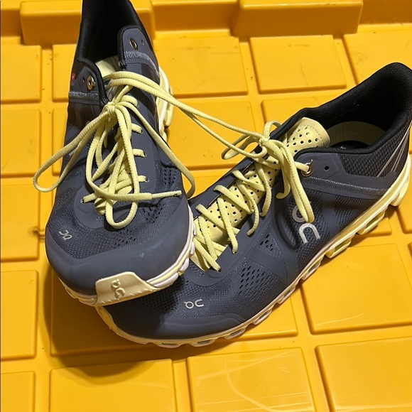 On Running | Shoes | Running Mens Shoes Blue And Yellow | Poshmark